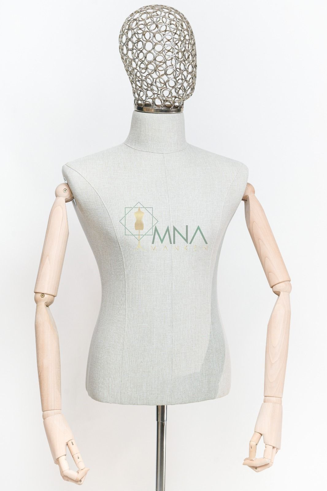 MNA Manken. Male Tailor Showcase Mannequin White